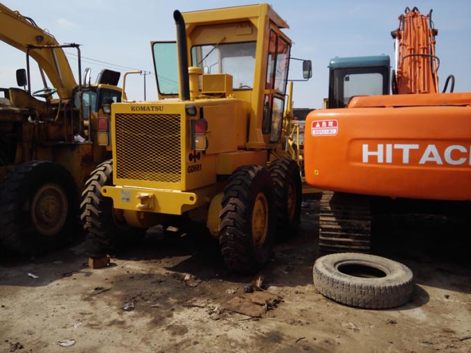 Original japan Used KOMATSU GD661A Motor Grader