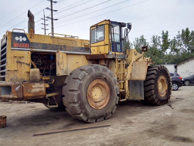 Original japan Used KOMATSU WA600 Wheel Loader