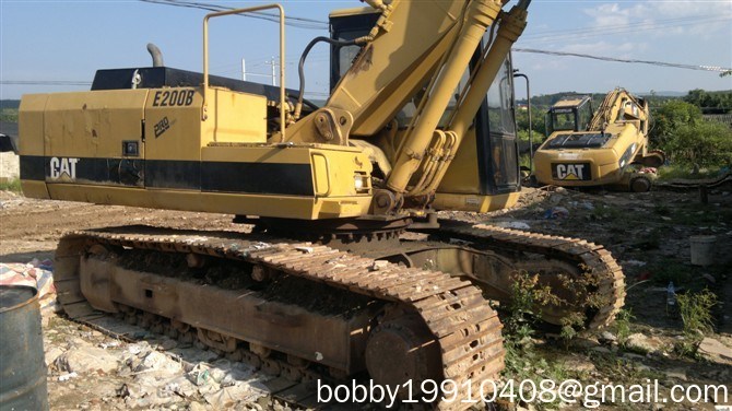 E200B USED CAT Excavator For Sale Original japan used caterpillar e200b ...