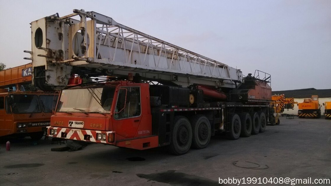 Used TADANO TG-1500E 150T Truck Crane For Sale Original japan TADANO ...
