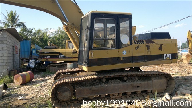Original Japan Used Caterpillar E200B Excavator For Sale Sri Lanka Malaysia Vietnam