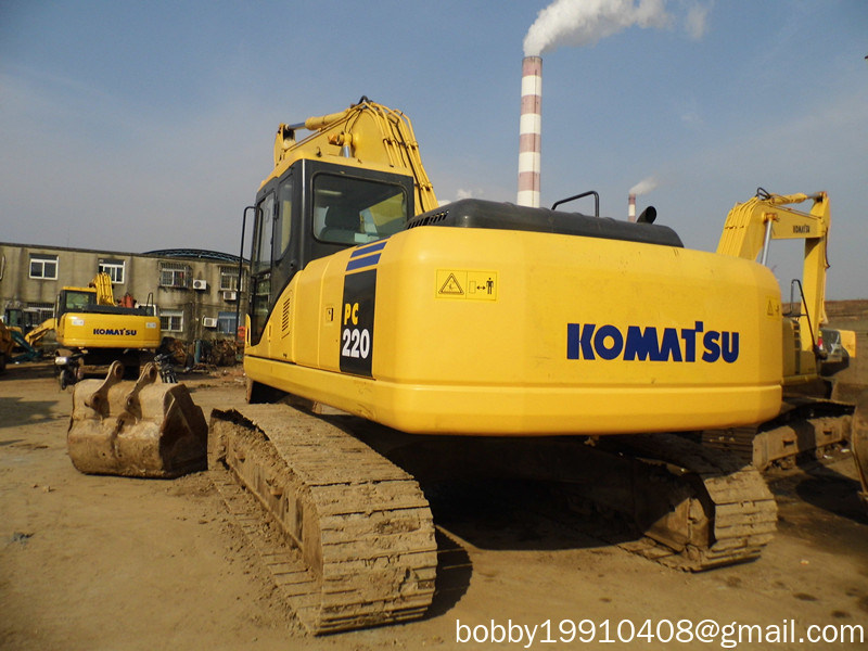 KOMATSU PC220-7 Used Excavator,Used KOMATSU PC220 Excavator For Sale