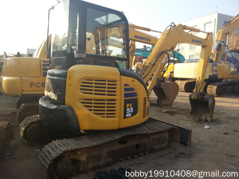 Original japan Used Komatsu Mini Digger PC55MR-2 For Sale New zealand
