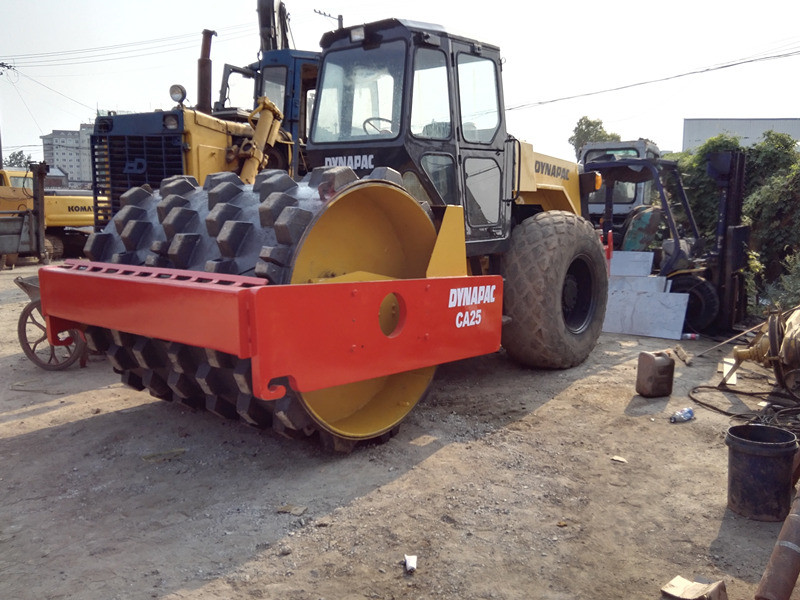 Dynapac CA25 Used Road Roller with pads