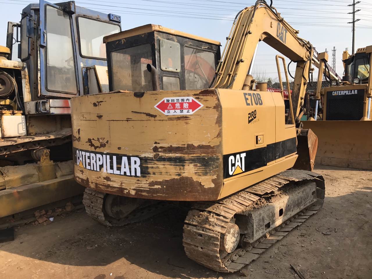 Used CAT E70B Excavator for sale