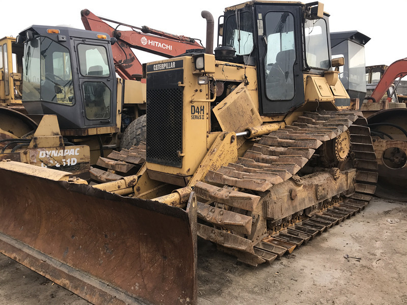 CAT 3204 Engine Used Caterpillar D4H LGP Bulldozer Excellent Undercarriage
